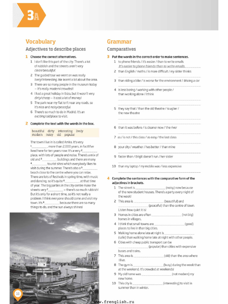 Roadmap A2 Plus Workbook Practice | PDF