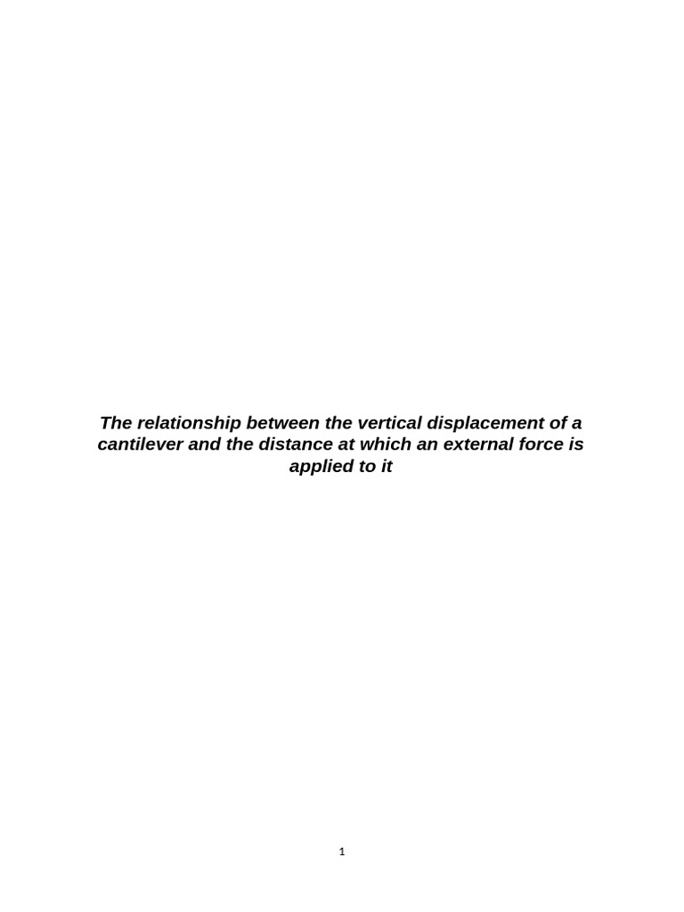 IA Physics | PDF | Beam (Structure) | Mechanical Engineering