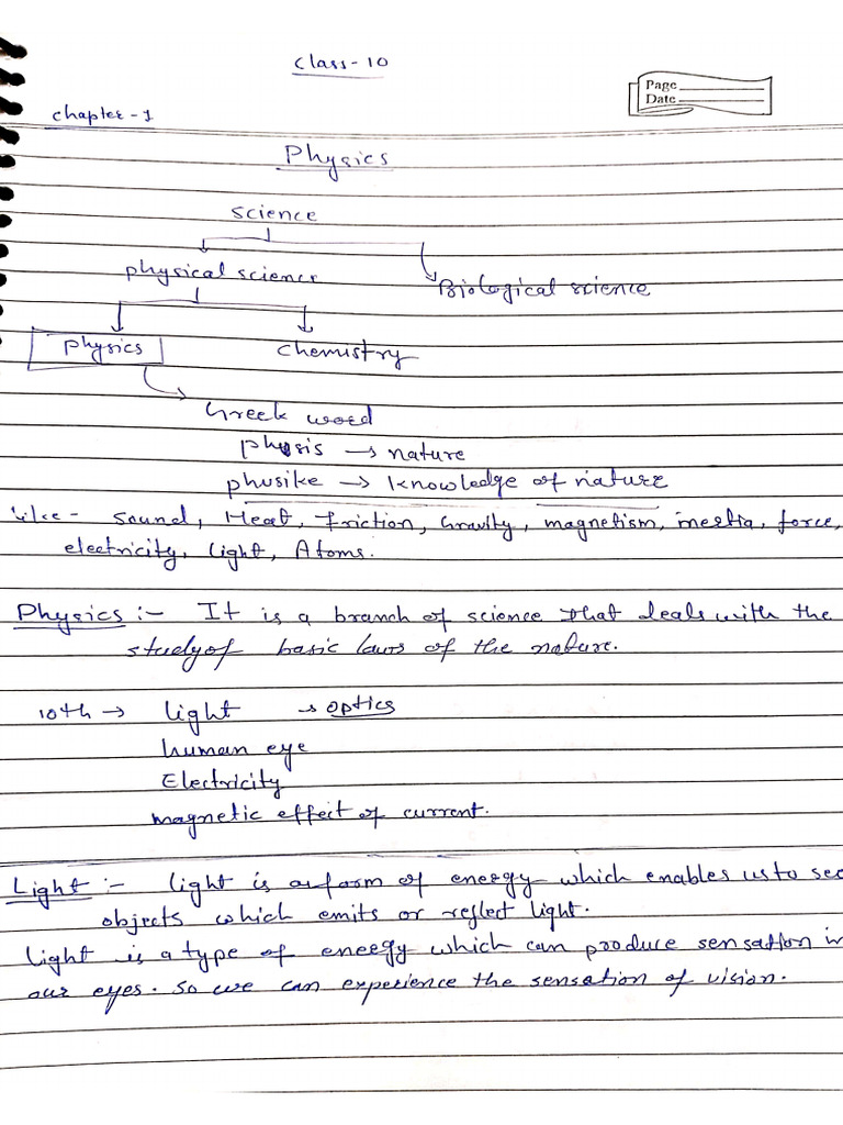 10th Light and Reflection Part 1 | PDF