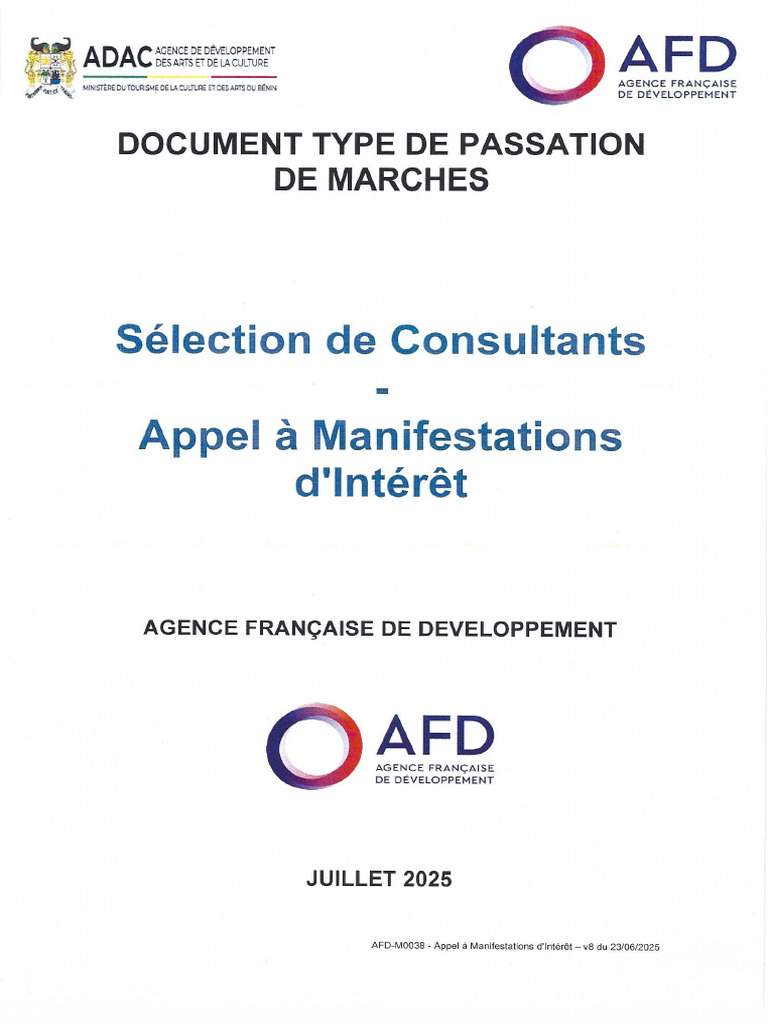 Ami 2025 Selection Consultants Afd PDF | PDF