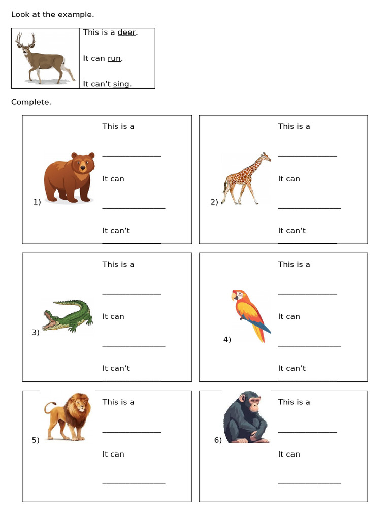 Wild Animals - Abilities | PDF