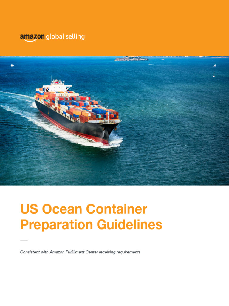 Amazon Ocean Container Prep Guide | PDF | Pallet | Cargo