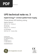 Battery Sizing Calculation | PDF | Electric Power | Watt