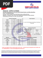 ASTM A216 WCB Chemical Composition | PDF