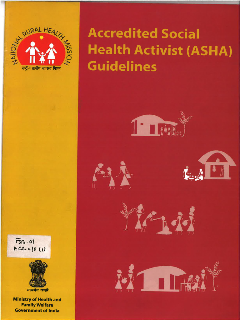 ASHA Guidelines 2006 0 (1) - 1 | PDF
