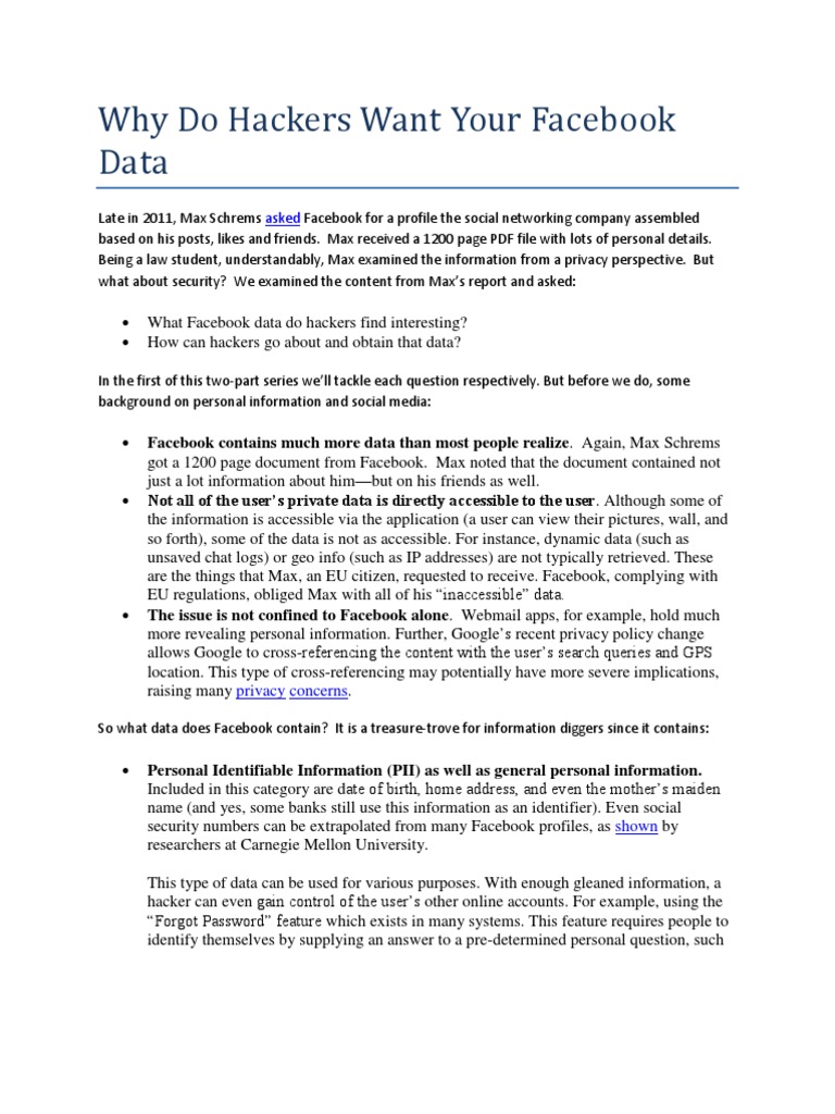 FB Hacking Full Final | PDF | Phishing | Facebook