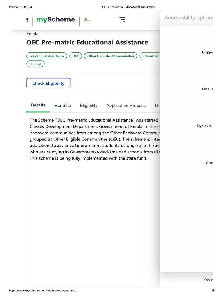 Oec List Process | PDF