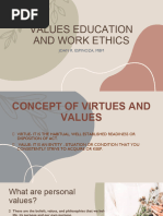 Dut Living Values and Principles | PDF