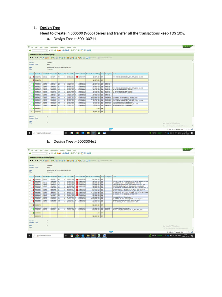 SAP Entry Issues | PDF