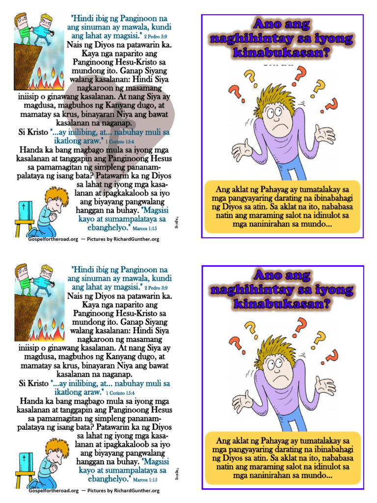 What Does Your Future Hold - Tagalog | PDF