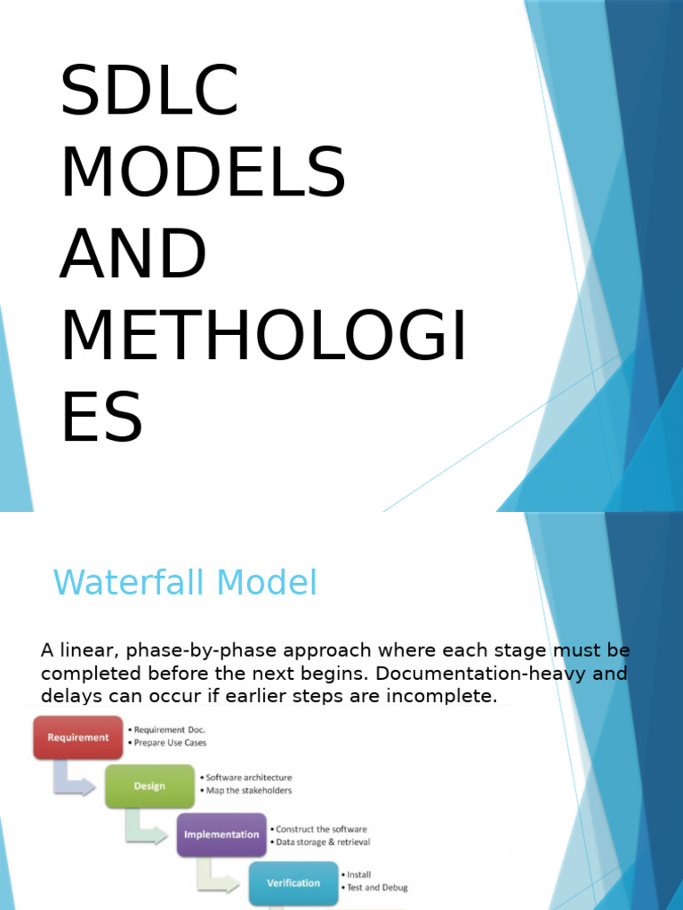 SDLC Models and Methodologies Overview | PDF