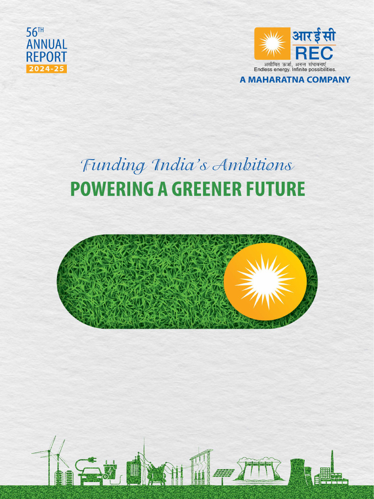 REC Annual Report FY 2024 25 | PDF | Taxes | Renewable Energy