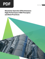 High Performance HMI Handbook Review | PDF | User Interface | Situation ...
