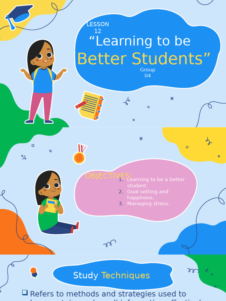 Learning To Be Better Students | PDF | Planets | Saturn