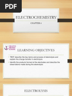Electrolysis - Chemistry IGCSE Notes | PDF | Ion | Anode