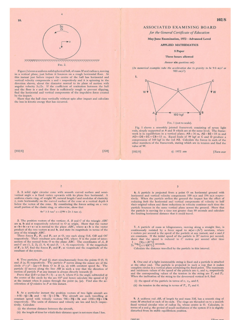 AEB Special Paper 1972 | PDF