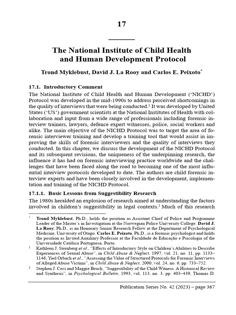 The National Institute of Child Health | PDF | Psychology