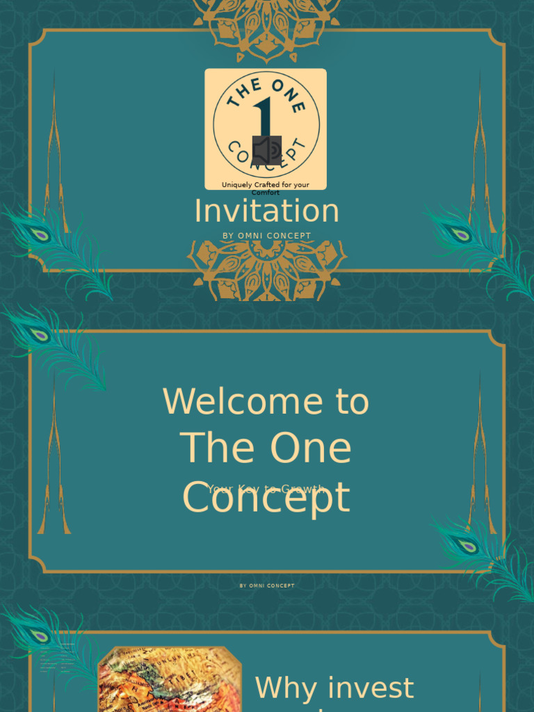 Invitation The One Concept | PDF | Economies