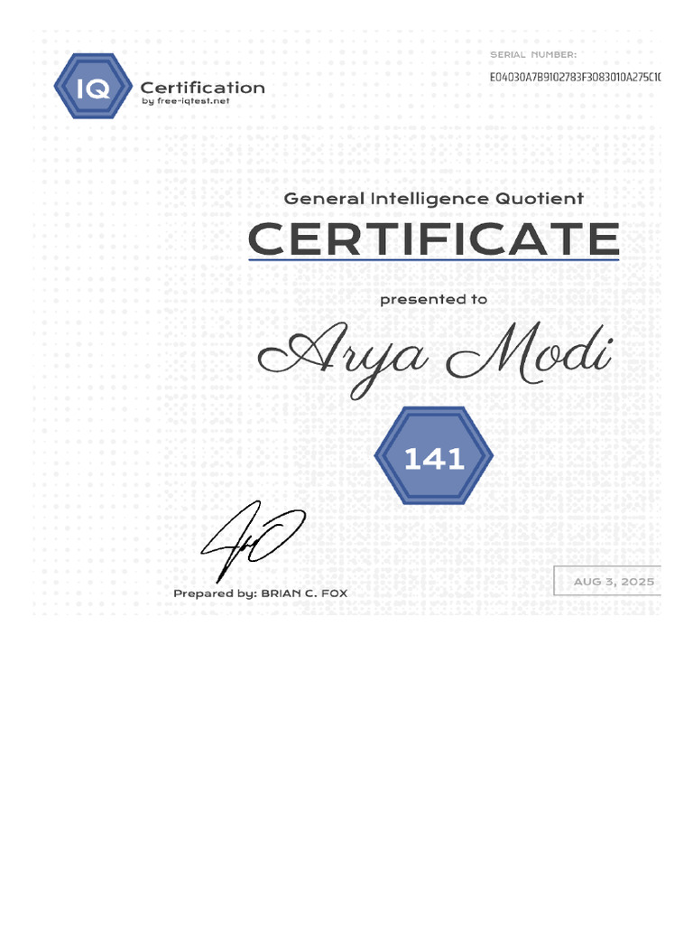 IQ Result | PDF