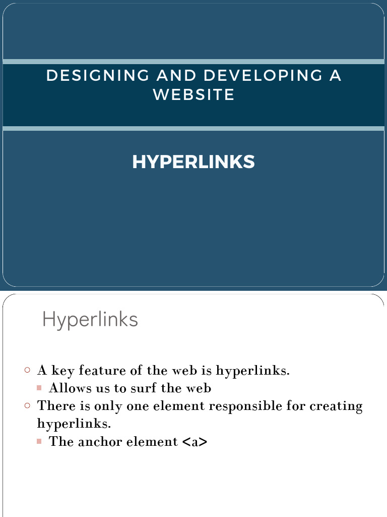 Hyperlink 180721142906 | PDF | Hyperlink | World Wide Web