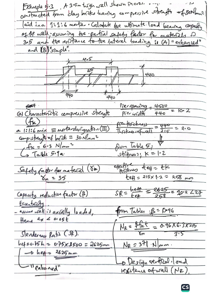 masonry solved qns | PDF