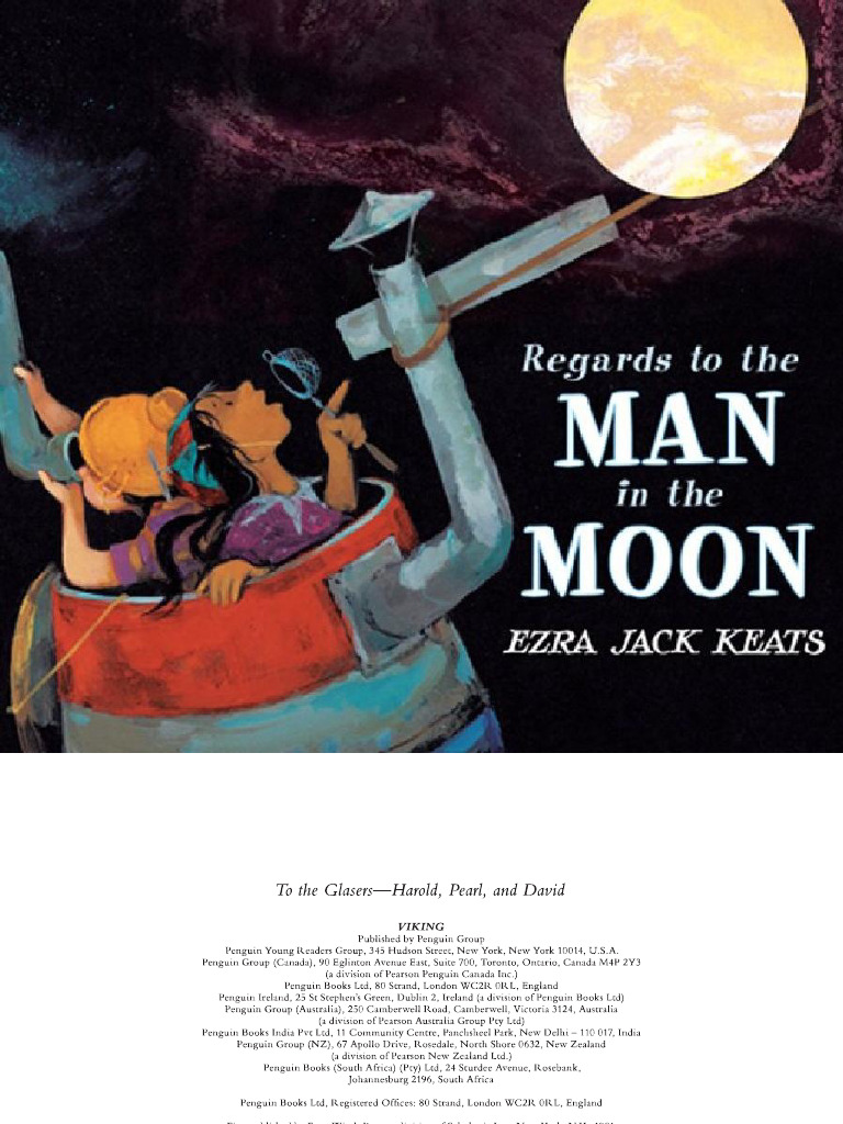 Regards To The Man in The Moon Ezra Jack Keats | PDF