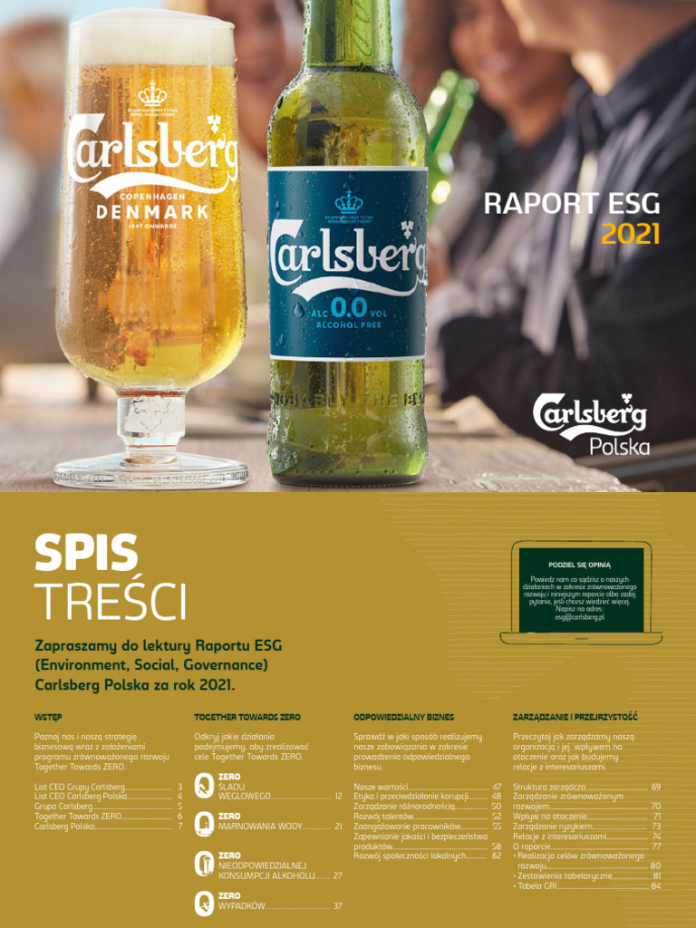 Carlsberg Polska Raport Esg 2021 Final | PDF