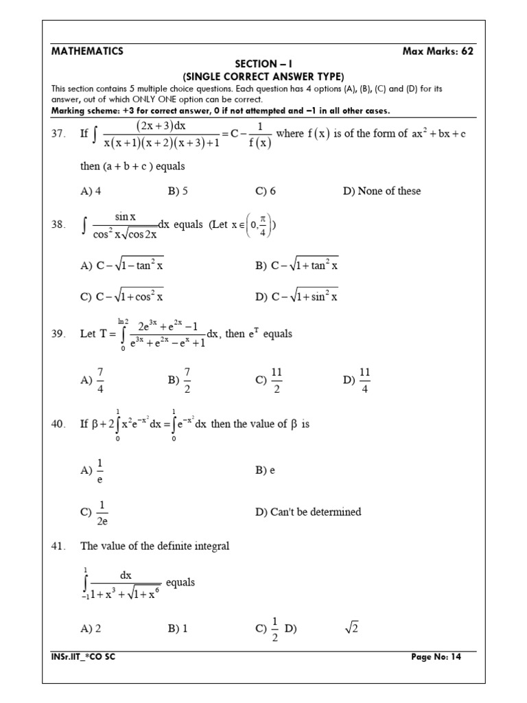 Definite Integration Assignment | PDF | Mathematical Analysis | Mathematics