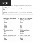 Practice Toeic Reading Test 2021 03 - Tests + Answer | PDF | Airport