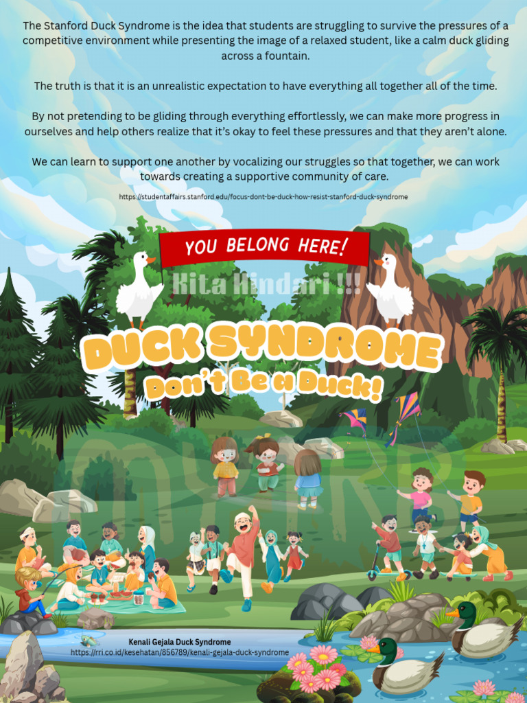 Understanding Duck Syndrome at Stanford | PDF