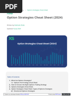 Options Trading CheatSheet PDF | PDF | Option (Finance) | Put Option
