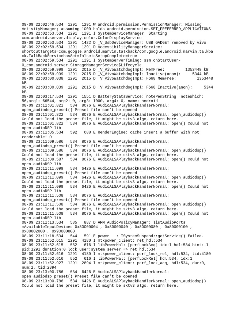 Log | PDF | Software | Unix