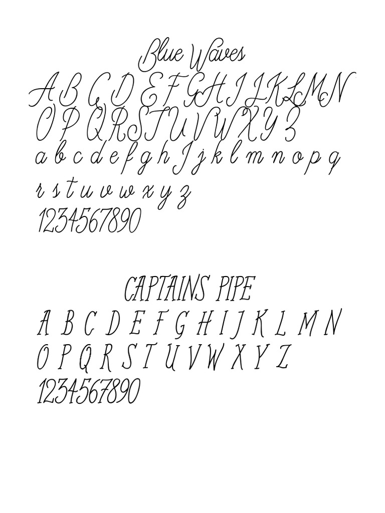 Old Harbour Font Collection | PDF