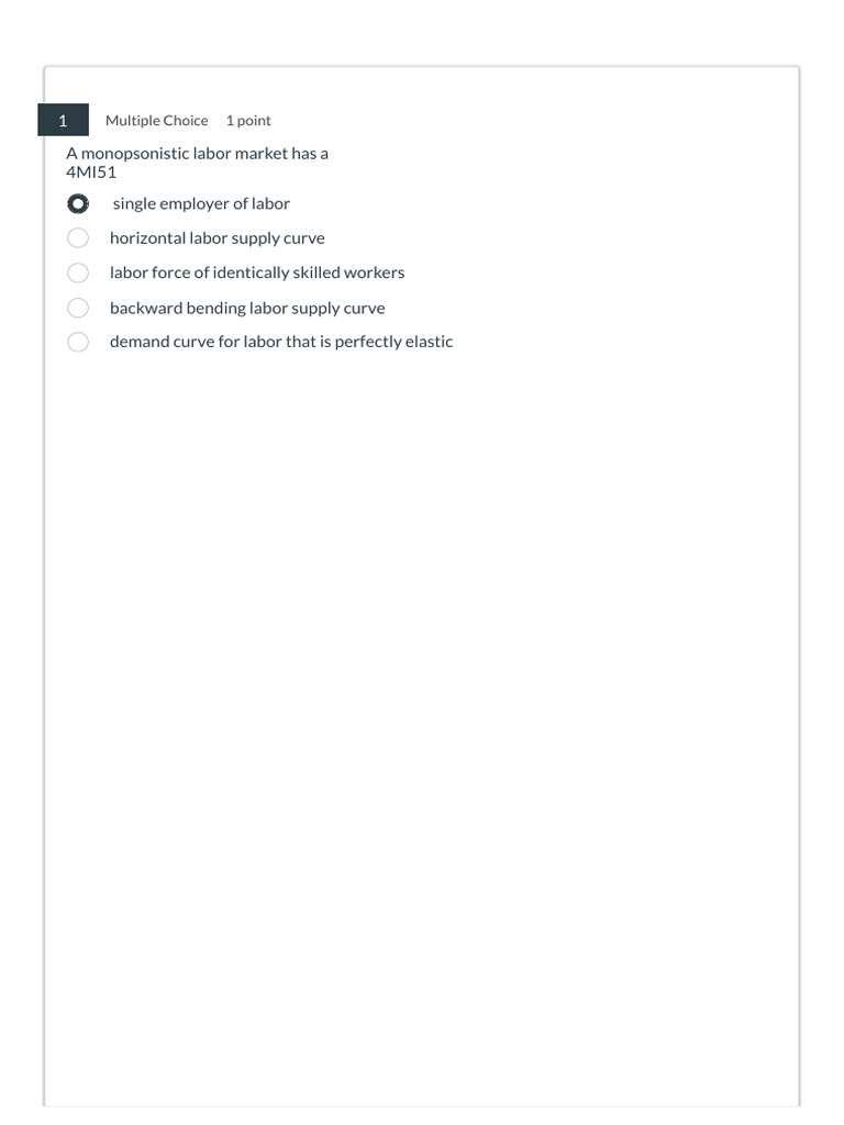 AP Microeconomics Unit 5 Homework Answer | PDF | Labour Economics ...