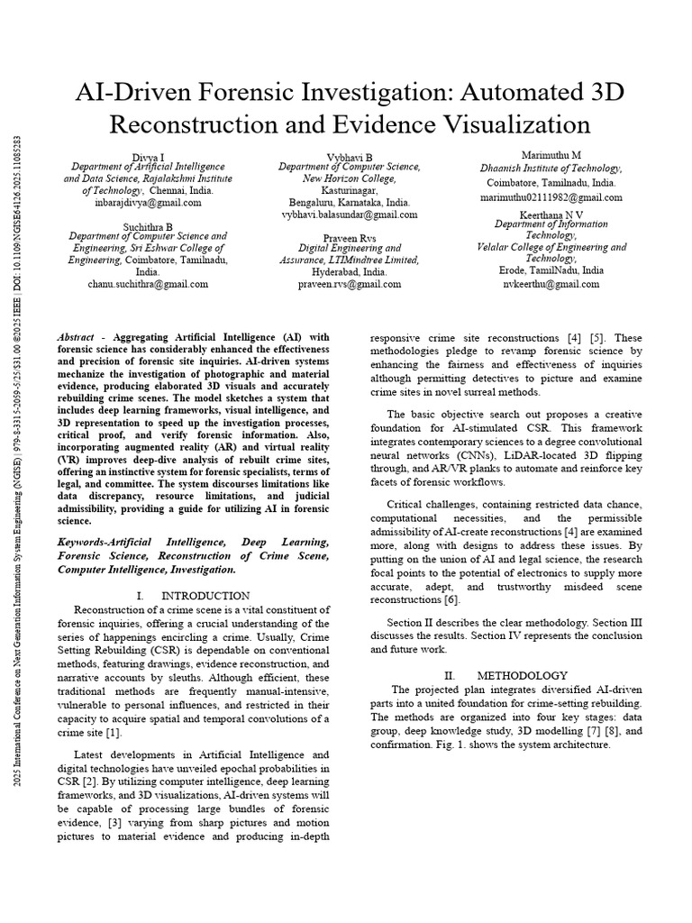 AI-Driven Forensic Investigation Automated 3D Reconstruction and ...