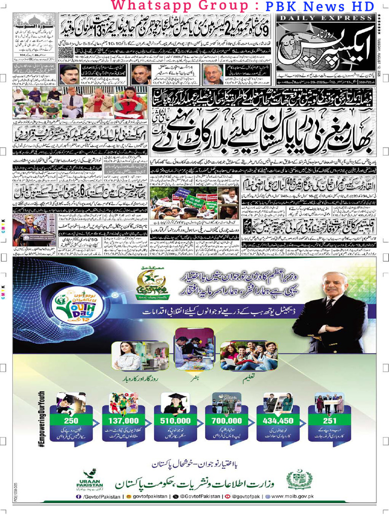 Express Multan 12 August | PDF