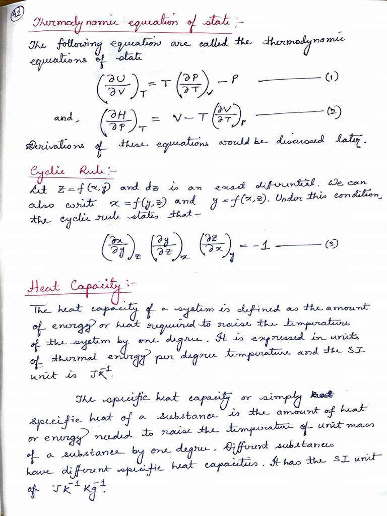Thermodynamics Part 4 | PDF