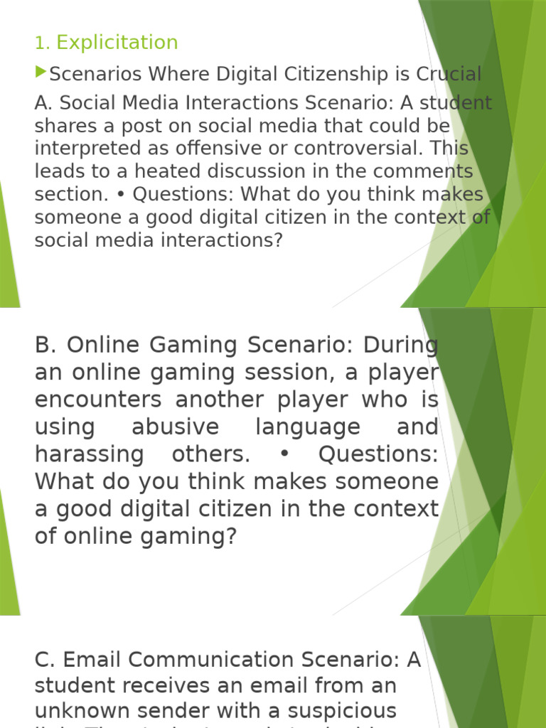 Key Elements of Digital Citizenship | PDF | Communication | Etiquette
