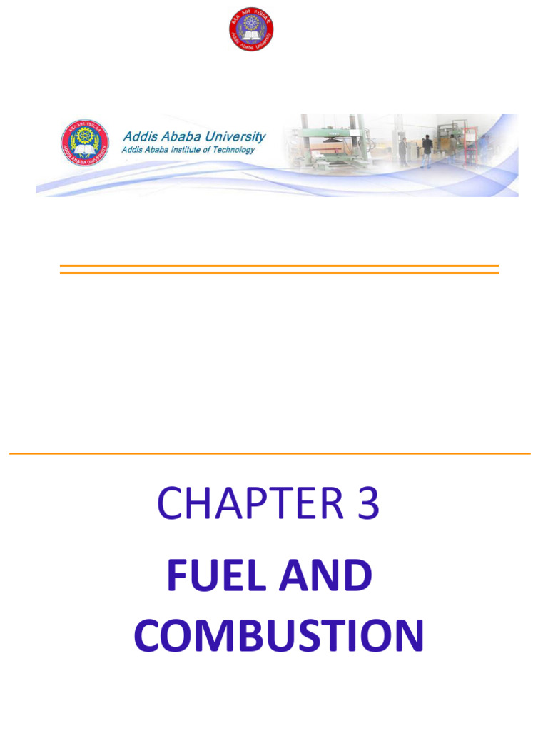 CHAPTER 3 Fuel and Combustion New | PDF | Combustion | Coal