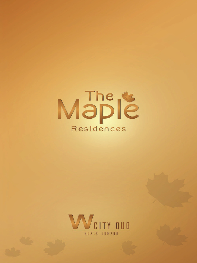 The Maple Residences Digital Brochure | PDF