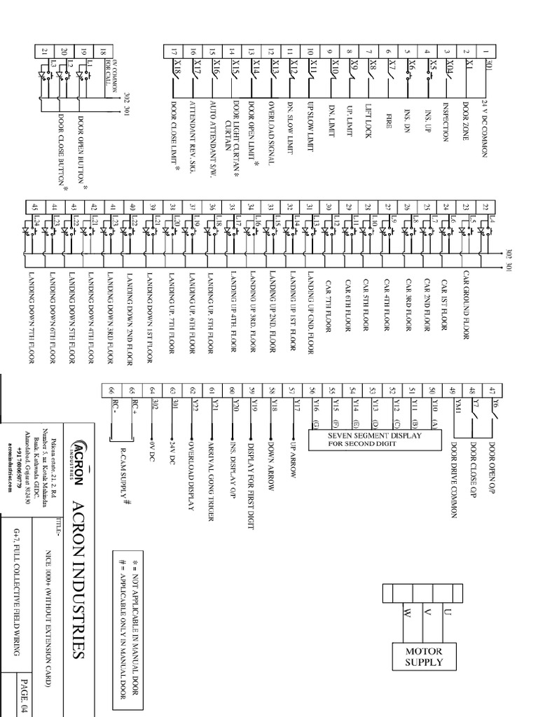g+7, Full Collective Field Wiring - PDF Acron | PDF