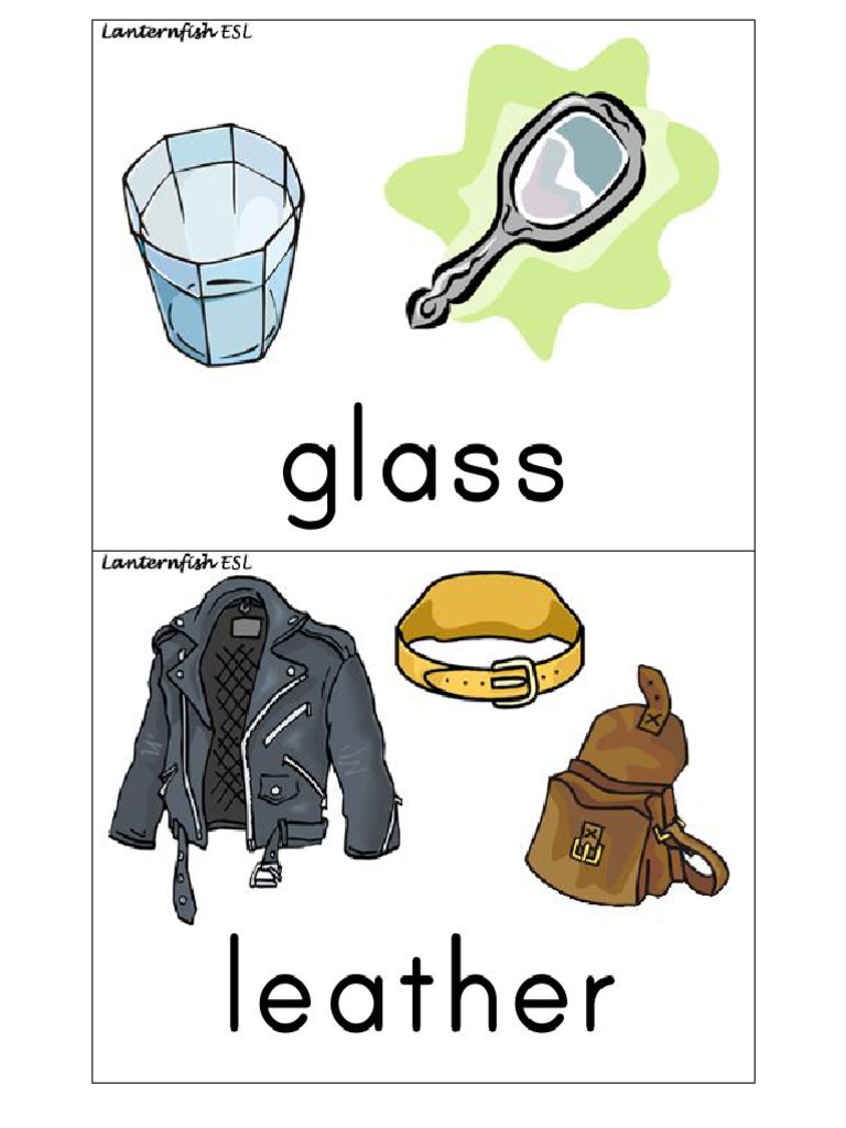 Materials Flashcards | PDF