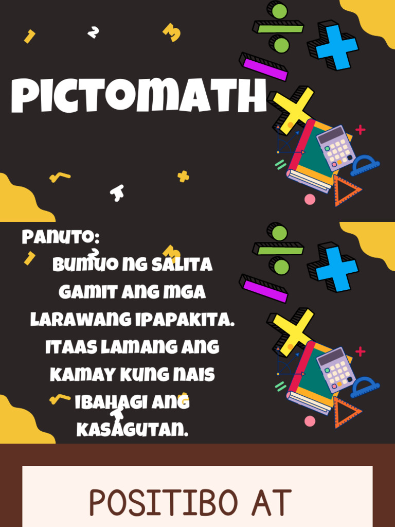 Pictomath | PDF