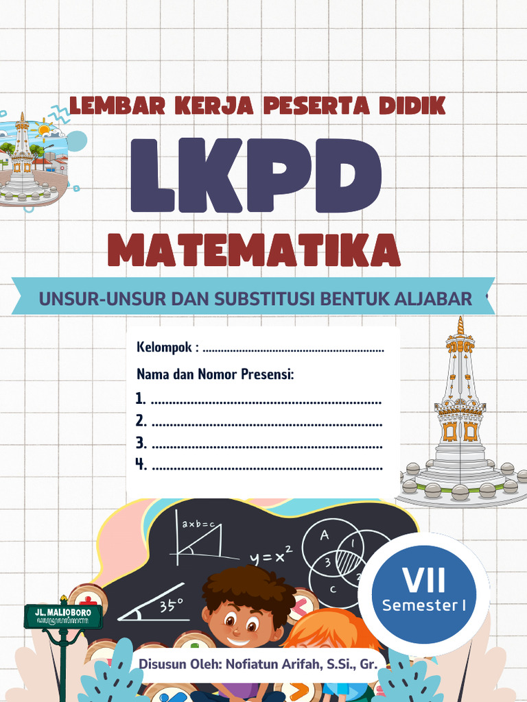 Unsur dan Substitusi Aljabar Matematika | PDF