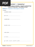 Wiskunde Graad 4 Kwartaal 1 | PDF