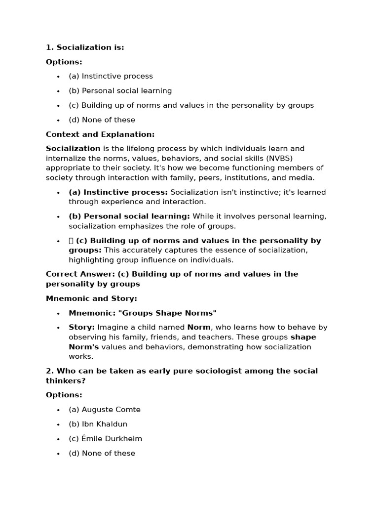 Understanding Socialization and Culture | PDF | Socialization | Sociology