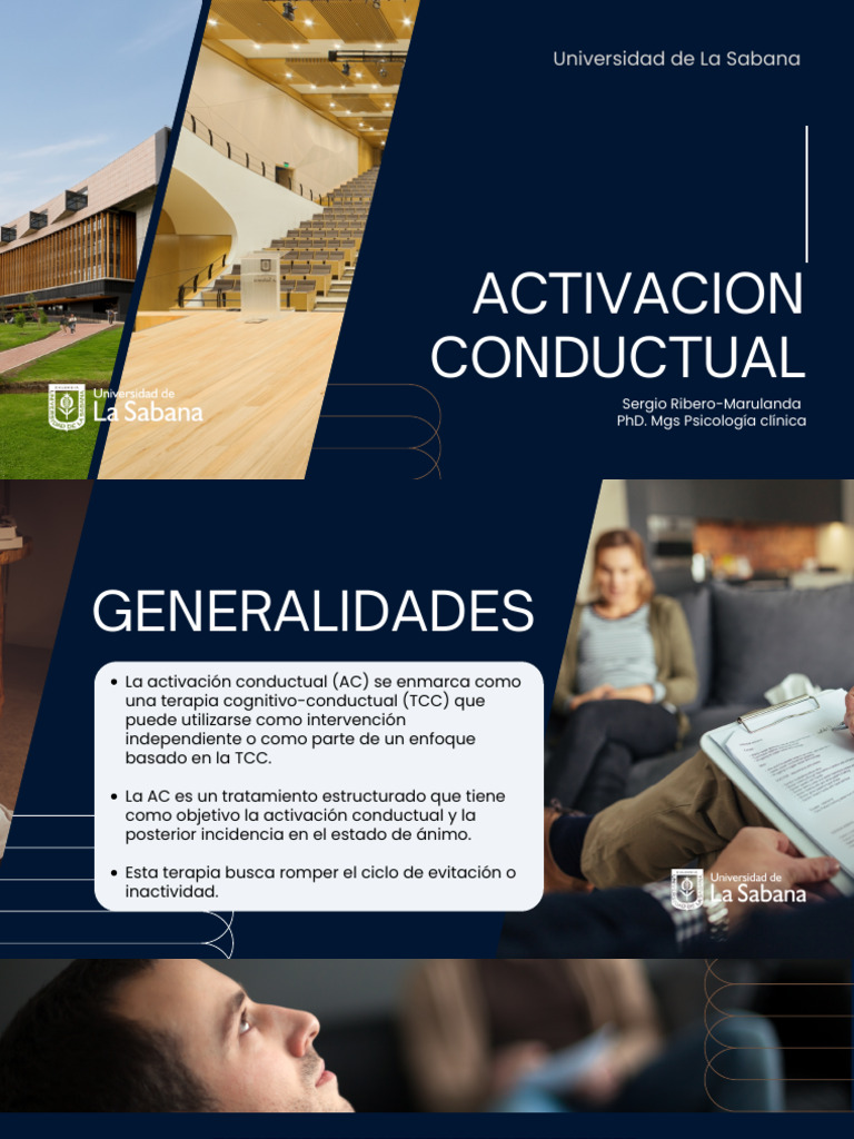 Activación Conductual en Depresión | PDF | Depresión (estado de ánimo ...