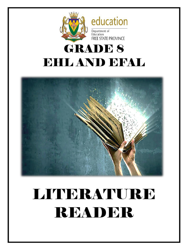 Grade 8 EFAL and EHL Literature Guide | PDF | Poetry | Metre (Poetry)