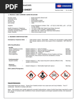 Caltex Diesel Safety Data Sheet 2022 | PDF | Personal Protective ...