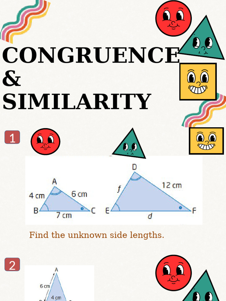 Exercise Congruency & Similarity | PDF